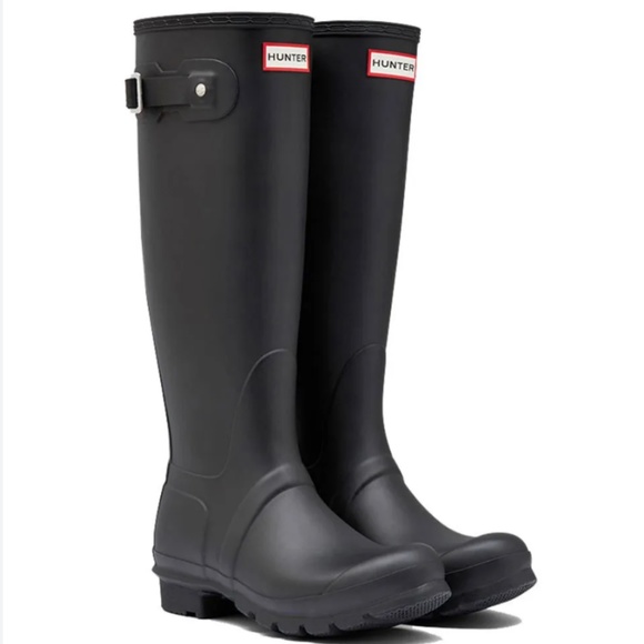 Hunter | Shoes | Hunter Original Tall Rain Boot In Black Size 8 | Poshmark
